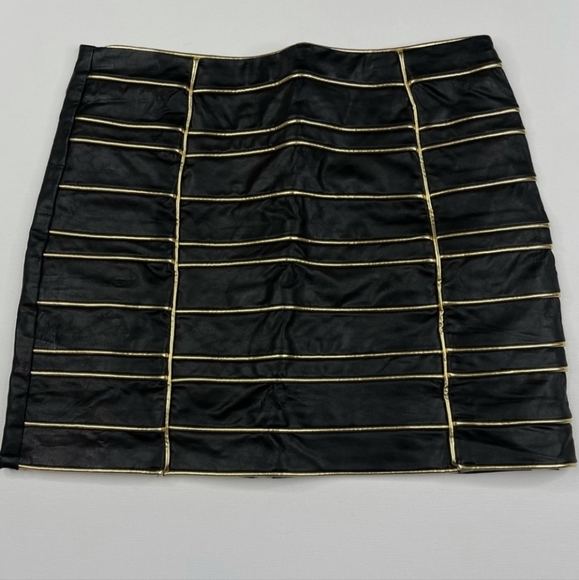 Endless Rose | Skirts | Endless Rose Skirt Mini Faux Leather Moto Goth ...